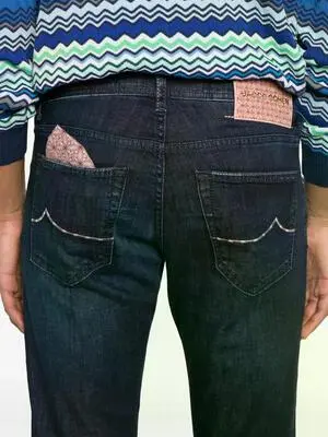 Jacob Cohen Logo-patch Jeans