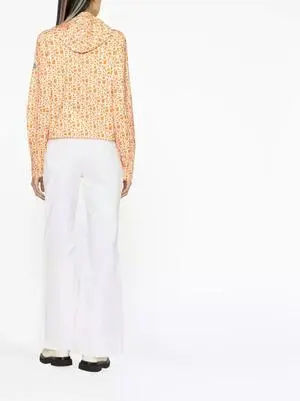 Moncler Alose Logo-print Jacket - Orange