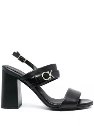 Calvin Klein Logo Sandals For Women