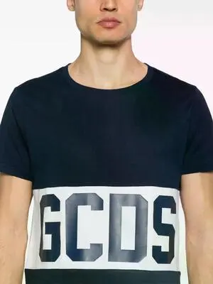 Gcds Band Logo T-shirt - Blue