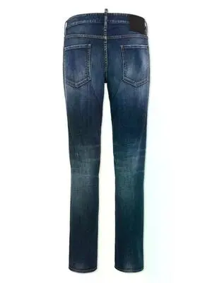 Dsquared2 Distressed Skinny Jeans - Blue