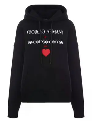 Giorgio Armani 10 Corso Como Cotton Hoodie