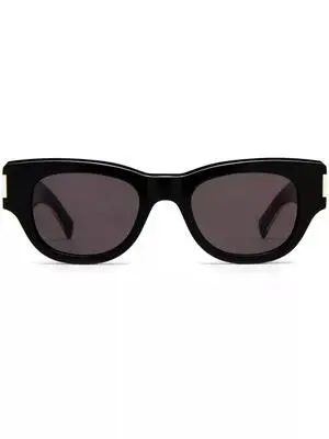 Saint Laurent Naked Wire Core Cat-eye Sunglasses - Black