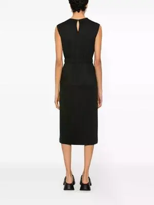 Moncler Panelled Mini Dress - Black