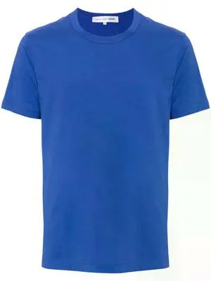 Comme Des Garçons Logo Print T-shirt - Blue