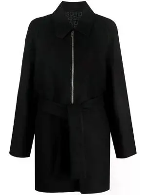 Givenchy 4g-zip Belted Coat
