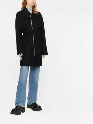Givenchy 4g-zip Belted Coat