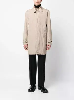 FAY Layered Design Trench Coat
