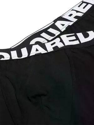 Dsquared2 Logo-waistband Pack Of Two Boxer Shorts