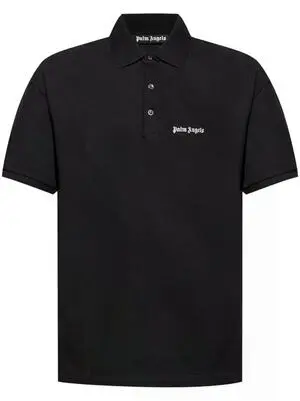 Palm Angels Logo-embroidered Polo Shirt