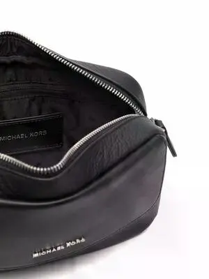 Michael Kors Logo-plaque Leather Shoulder Bag