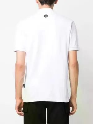 Philipp Plein Skull & Bones Polo Shirt