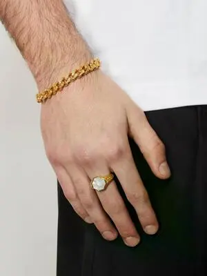 Emanuele Bicocchi Brushed-finish Ring - Gold