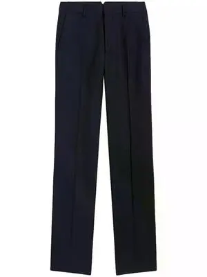 AMI Paris Tailored Wool Trousers - Blue