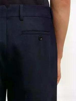 AMI Paris Tailored Wool Trousers - Blue