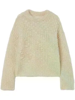 JIL SANDER Mohair-blend Mock-neck Jumper