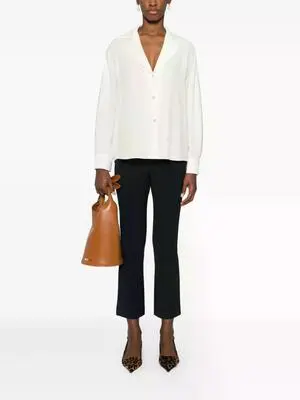 Vince Semi-sheer Silk Shirt