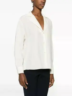 Vince Semi-sheer Silk Shirt