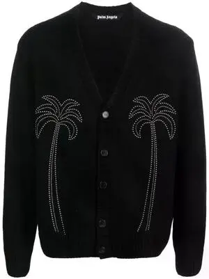 Palm Angels Milano Studded Cardigan