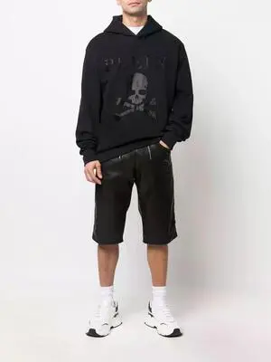 Philipp Plein Crystal Skull Pullover Hoodie