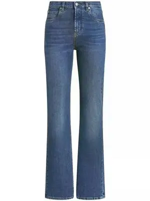 Etro Logo-appliqué Straight-leg Jeans