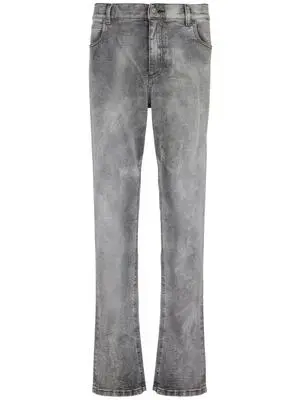 Balmain Mid Rise Jeans For Men