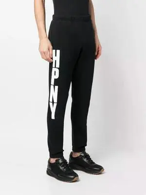 Heron Preston Logo-patch Track Pants - Black