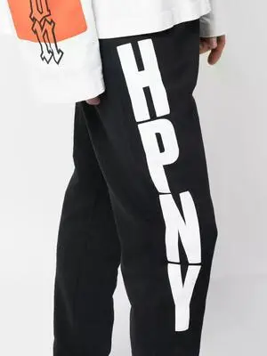 Heron Preston Logo-patch Track Pants - Black