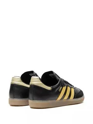Adidas X Lionel Messi Samba Gold Sneakers - Black