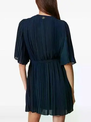 TWINSET Pleated Mini Dress