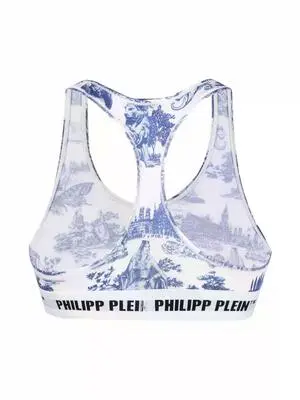 Philipp Plein En Plein Air Logo Bra
