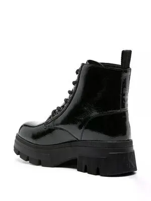 Calvin Klein 60mm Glossy Ankle Boots