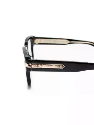 Gucci Square-frame Glasses - Black