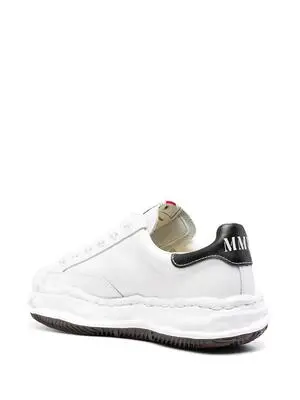 Mihara Yasuhiro Blakey Og Leather Sneakers - White