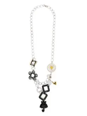 AMIR SLAMA Appliqué-detail Chain Necklace