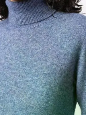 LISKA Cashmere-silk Roll-neck Sweater