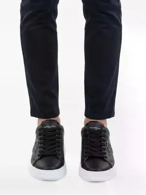 Philippe Model Trés Temple Low-top Sneakers - Black