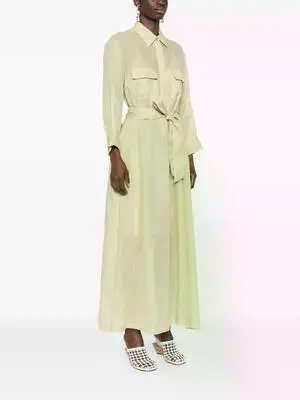 FORTE_FORTE Sheer Maxi Dress