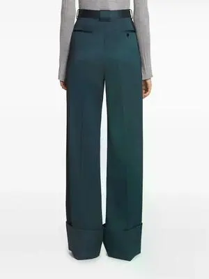 LANVIN Belted Wide-leg Trousers