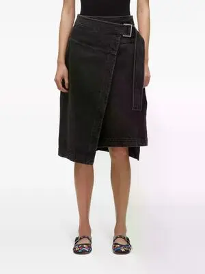 3.1 Phillip Lim Denim Wrap Skirt