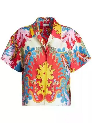 Etro Graphic-print Short-sleeve T-shirt