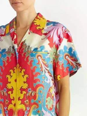 Etro Graphic-print Short-sleeve T-shirt