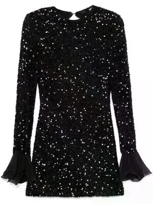 ROTATE BY BIRGER CHRISTENSEN Sequinned Mini Dress