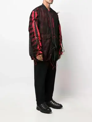 WHITE MOUNTAINEERING Mesh Panelled Zip-up Jacket
