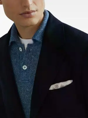 Brunello Cucinelli Single-breasted Cashmere Blazer - Blue