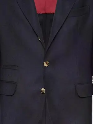 Brunello Cucinelli Single-breasted Cashmere Blazer - Blue