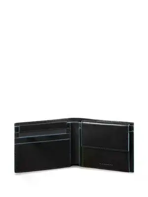PIQUADRO Leather Wallet - Black
