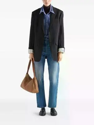 Prada Cotton Straight-leg Jeans
