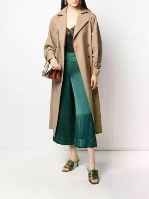 BLANCA VITA Phoebe Cropped Flared Trousers