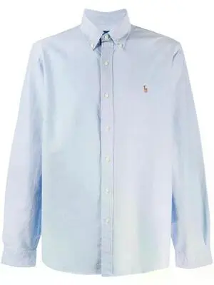Polo Ralph Lauren Button-down Cotton Shirt - Blue